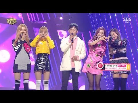 BLACKPINK​ - Interview(마지막 무대 인사) + '불장난(PLAYING WITH FIRE)' 1211 SBS Inkigayo