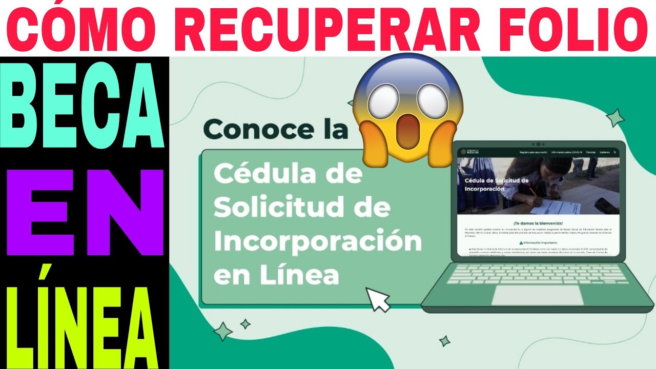 Cómo recuperar FOLIO de CÉDULA registro en línea pasos y requisitos ...