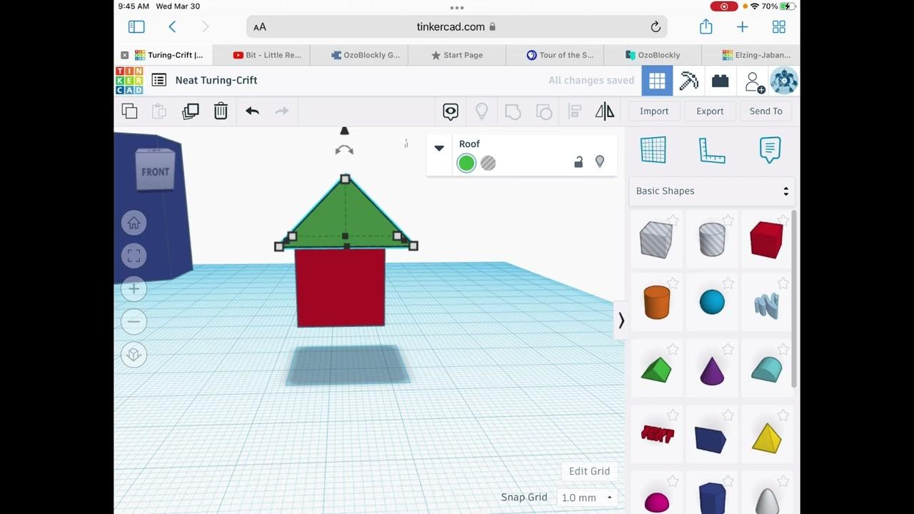 Tinkercad Combining Shapes Tutorial Youtube