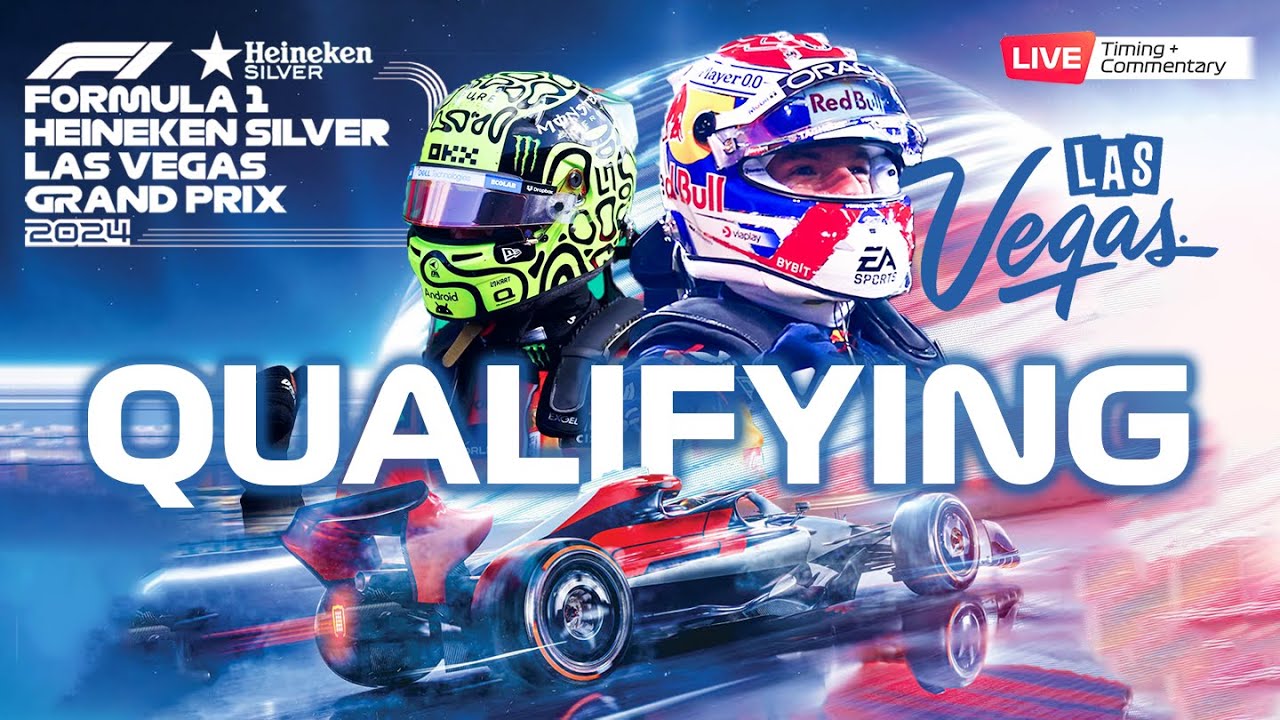 LIVE F1 Data Las Vegas GP 2024 Strip Circuit Qualifying + Formula 1 ...