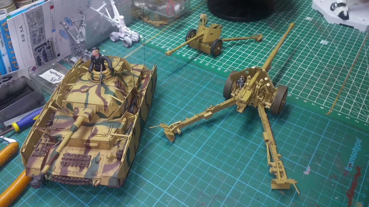 Update from the bench 1: Tanks, PAK's and Gunpla - YouTube