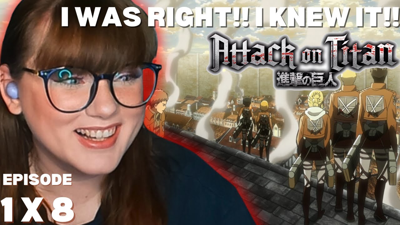 I KNEW EREN WAS ALIVE!! - Dr of Literature FIRST React to Attack On Titan 1x8 - YouTube