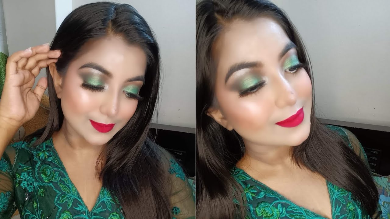 Victory Day Special Makeup Look Tutorial 💚 ️🇧🇩||Sandiya Silvey - YouTube