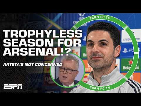 'ACT NORMAL' 🗣️ Steve Nicol criticizes Mikel Arteta having 'no fear' of trophyless season | ESPN FC