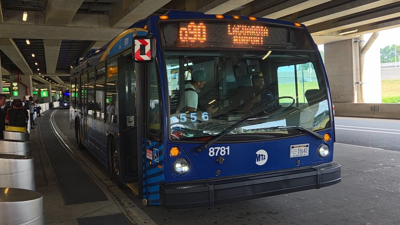 MTA NYCT: Full Ride Onboard 2021 Novabus LFS #8781 on the Q90 Limited ...