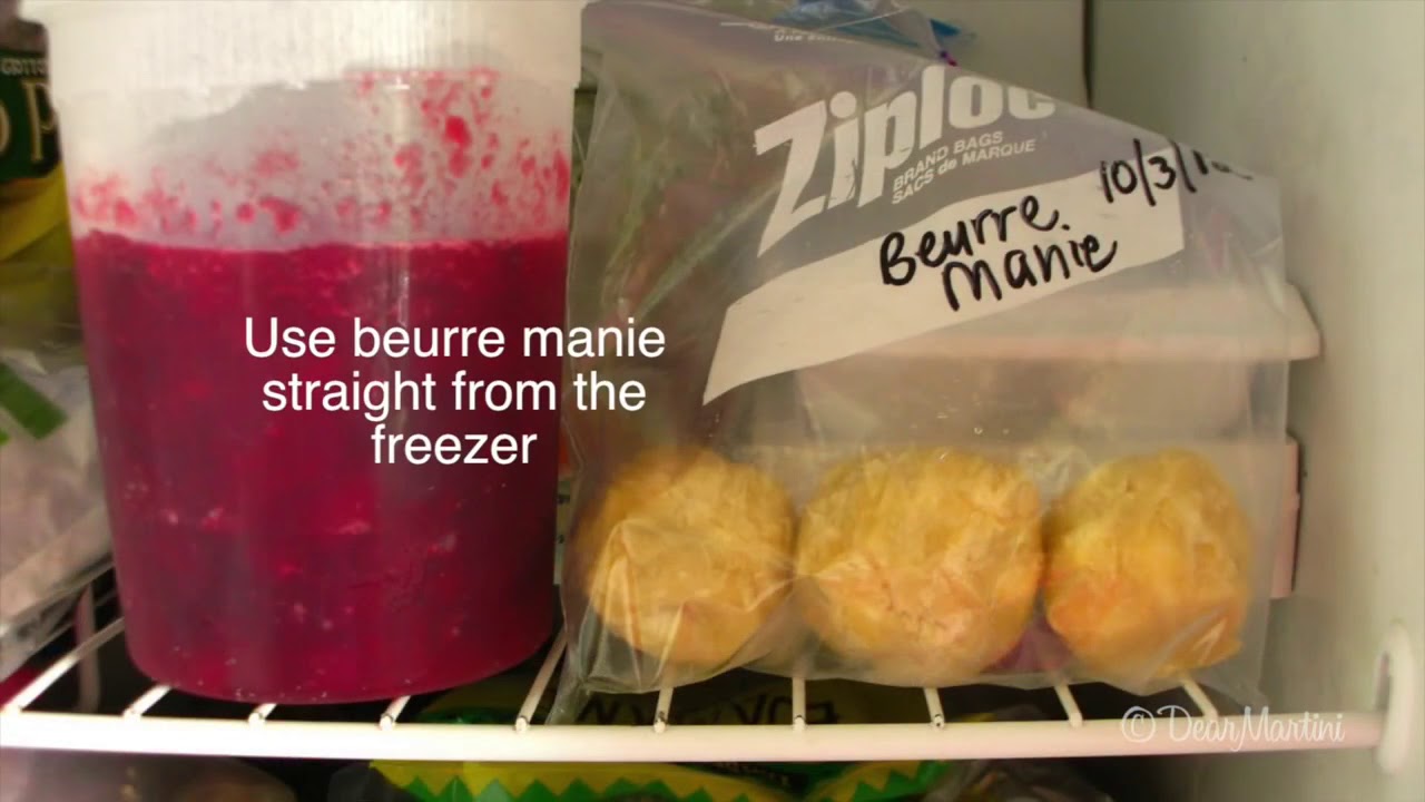 How to Make Beurre Manie - YouTube