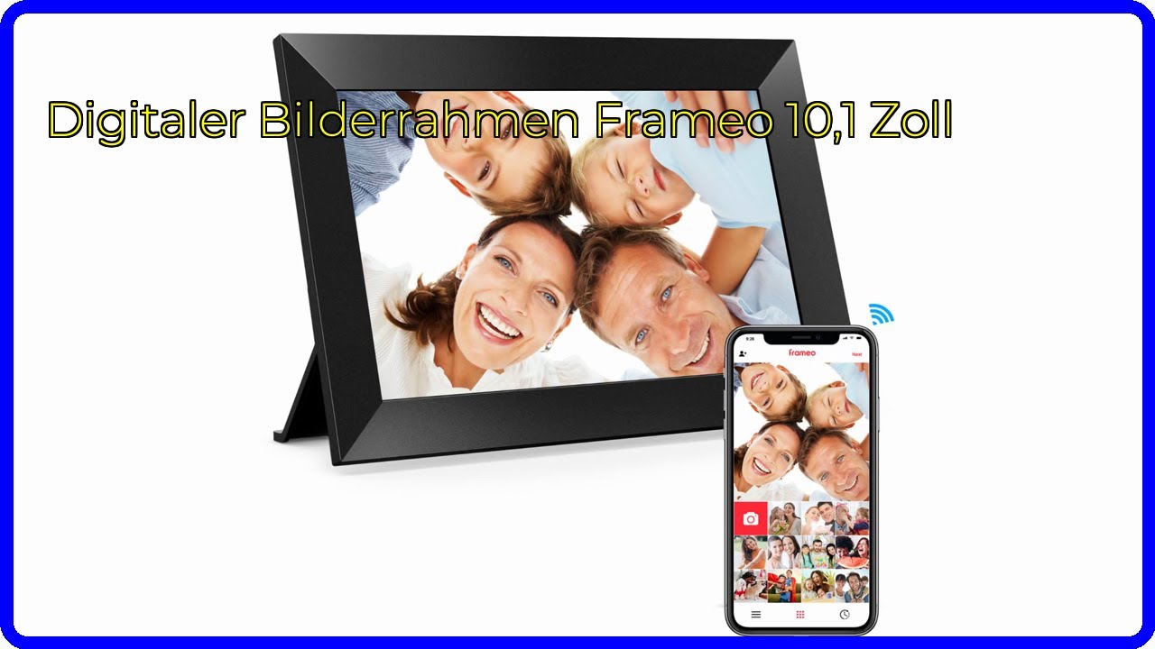 BEWERTUNG (2024): Digitaler Bilderrahmen Frameo 10,1 Zoll. WESENTLICHE ...