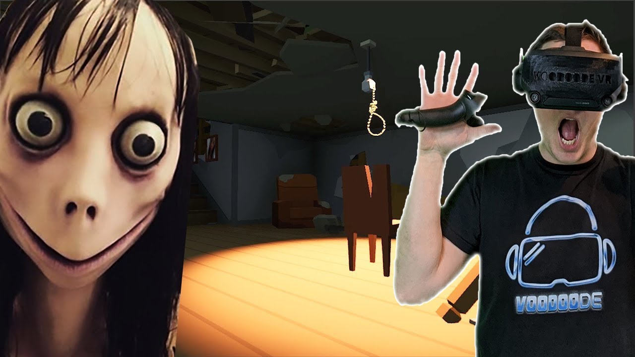 Was ist denn DAS für ein gruseliges Vieh?! MOMO.EXE VR [VR Gameplay ...