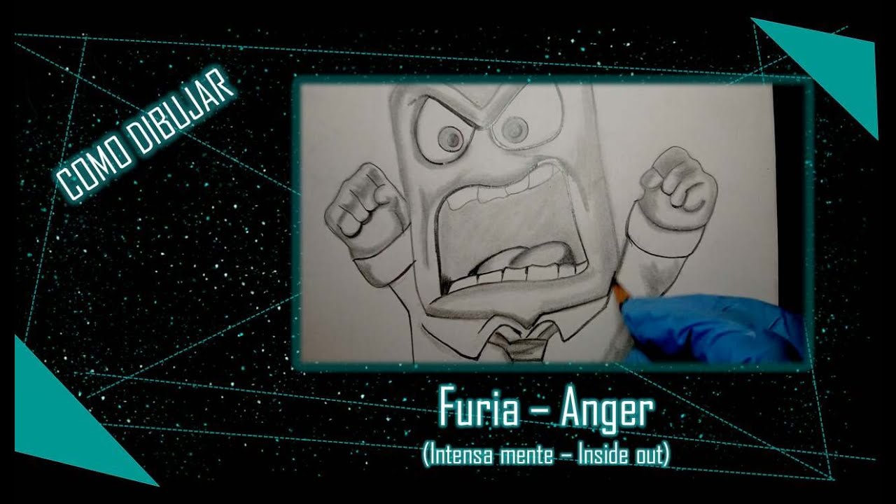 Cómo dibujar a FURIA de INTENSA MENTE | How to draw the ANGER from ...