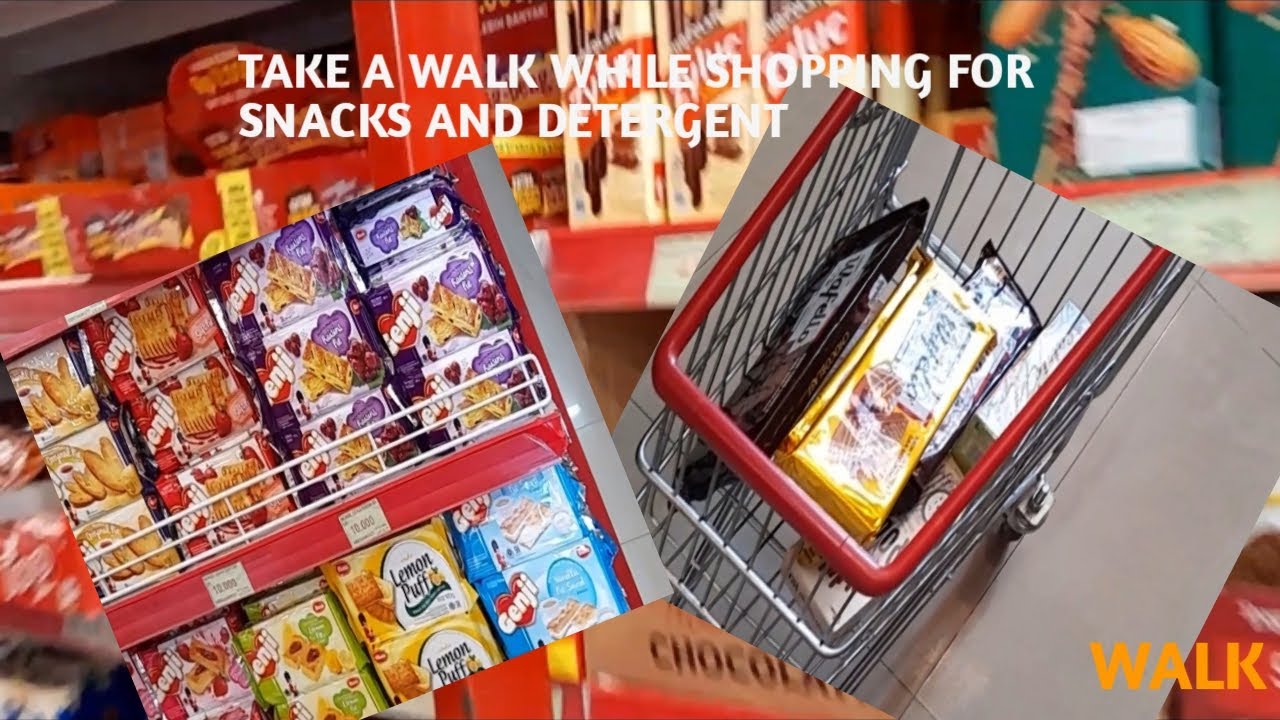 TAKE A WALK WHILE SHOPPING FOR SNACKS AND DETERGENT - YouTube