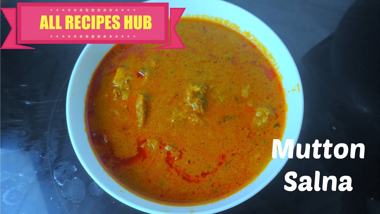 mutton salna recipe | மட்டன் சால்னா | hotel style salna for parotta ...