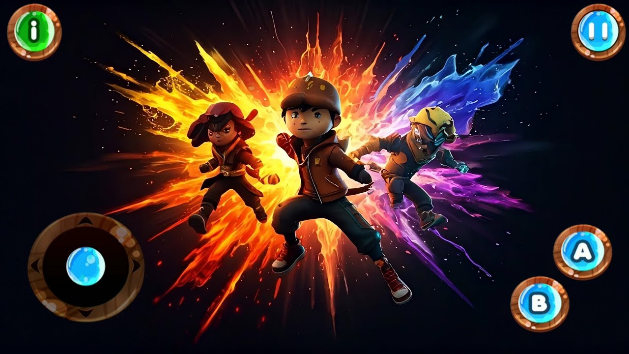 Part 46 Game Boboiboy Api Kuasa 3 - Game Boboiboy Galaxy Run 2024 - YouTube