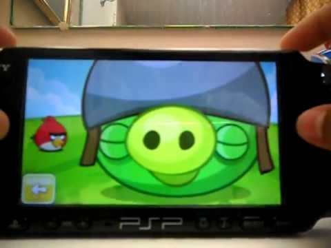 Angry Birds on PSP - YouTube