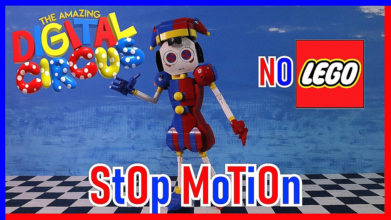 The Amazing Digital Circus Lego Stop Motion | 300 PCS "NO" Oficial Set ...