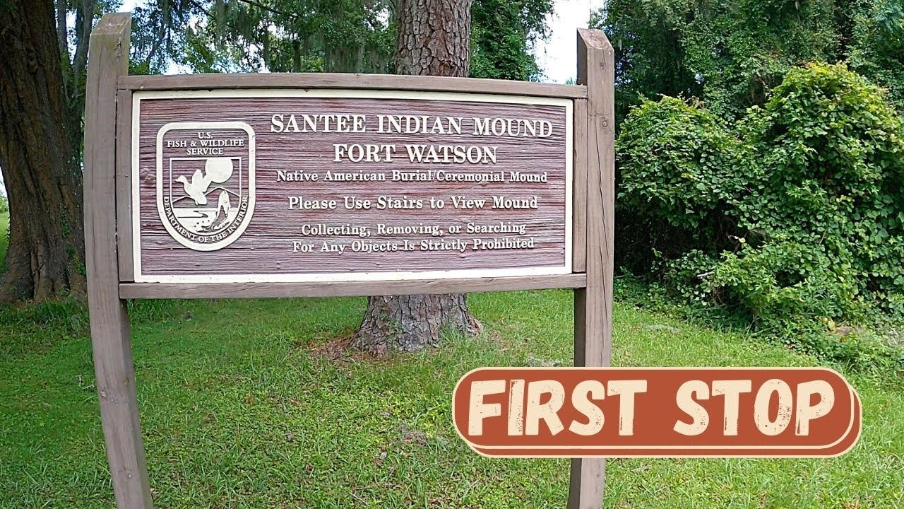 Santee Indian Mound - July Road Trip First Stop - YouTube