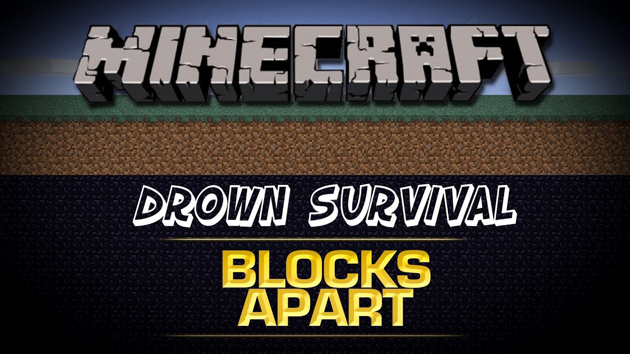 Minecraft: Drown Underwater Survival- Ep.6- Updated map! - YouTube