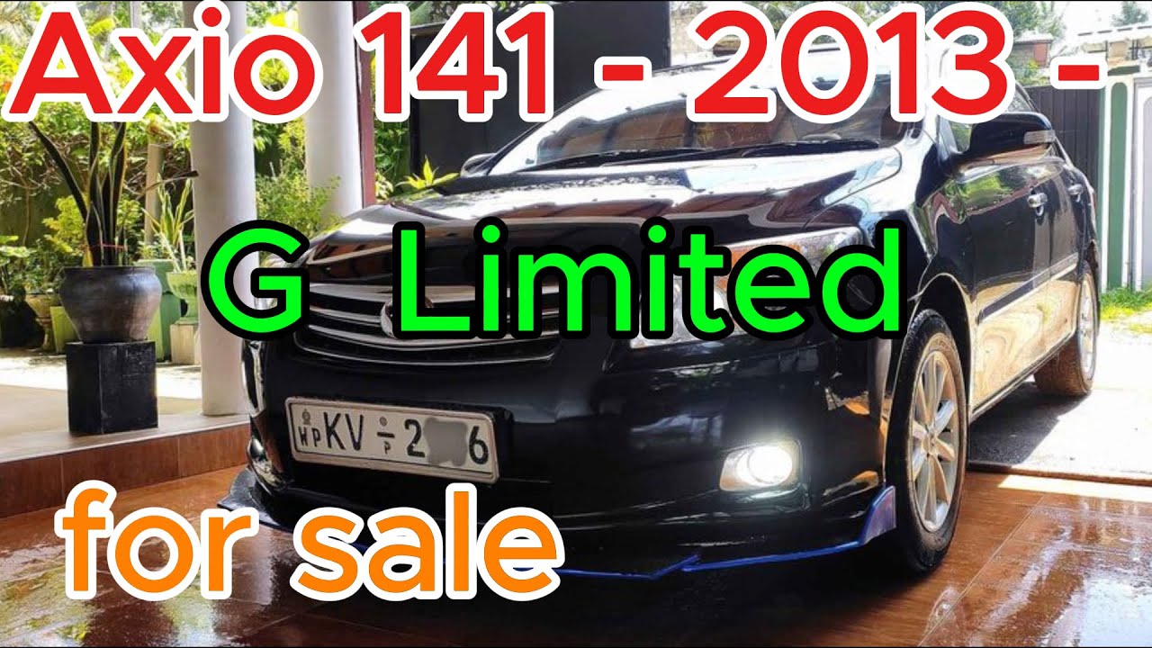 Axio 141 - 2013 - G Limited - YouTube