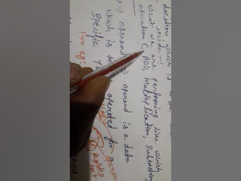 Opcode and Operands - YouTube