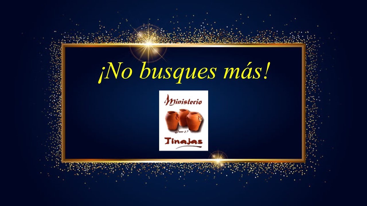¡No busques más! - YouTube