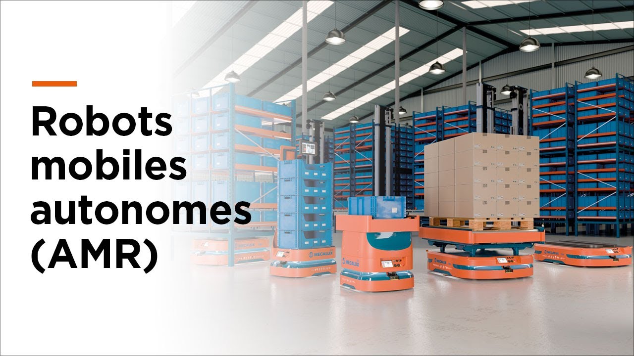 Robots mobiles autonomes (AMR) de Mecalux - YouTube