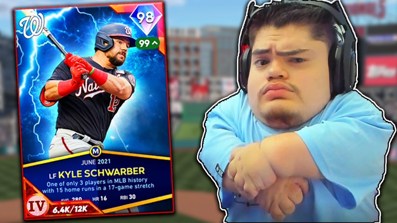 *98* KYLE SCHWARBER IS THE BEST LEFT-HANDED BAT in MLB the show 21 ...