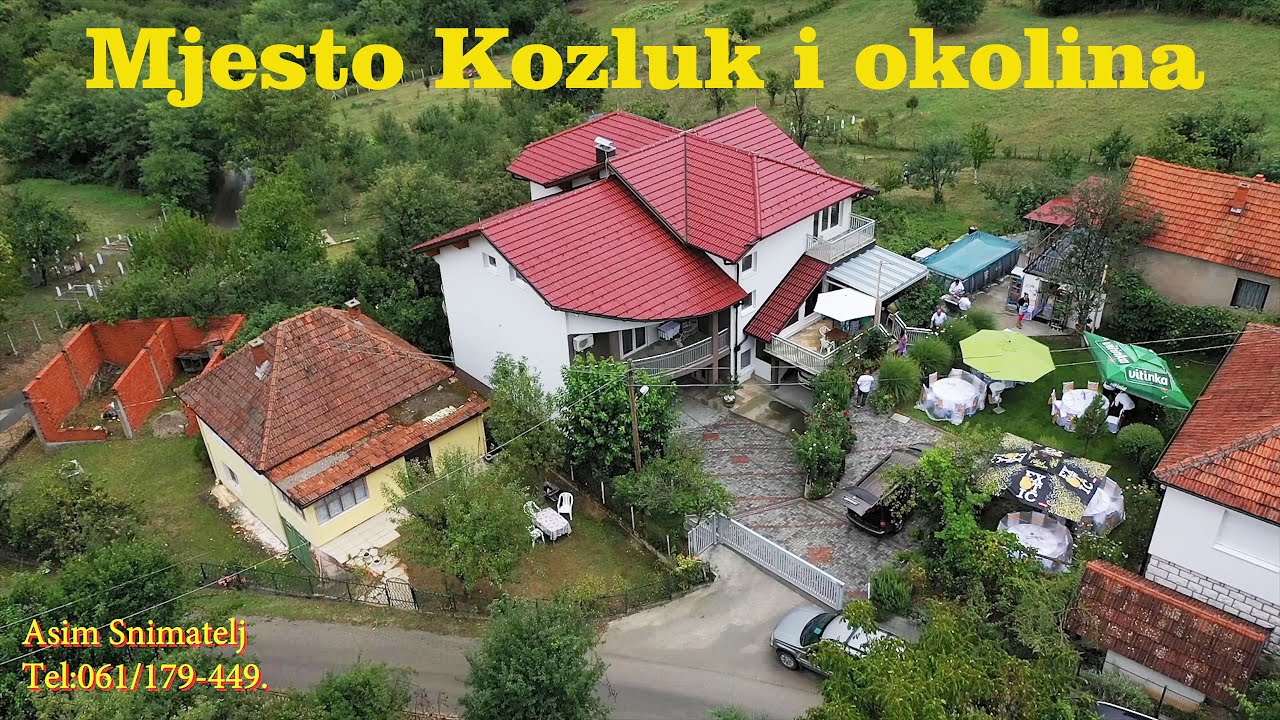 Video 4K-Snimanje iz zraka mjesto Kozluk i okolina Asim Snimatelj - YouTube