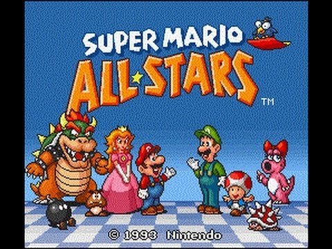 Let's Play Super Mario All-Stars - Introduction - YouTube
