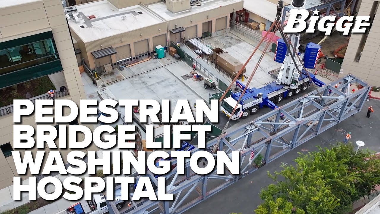 Washington Hospital Pedestrian Bridge - YouTube