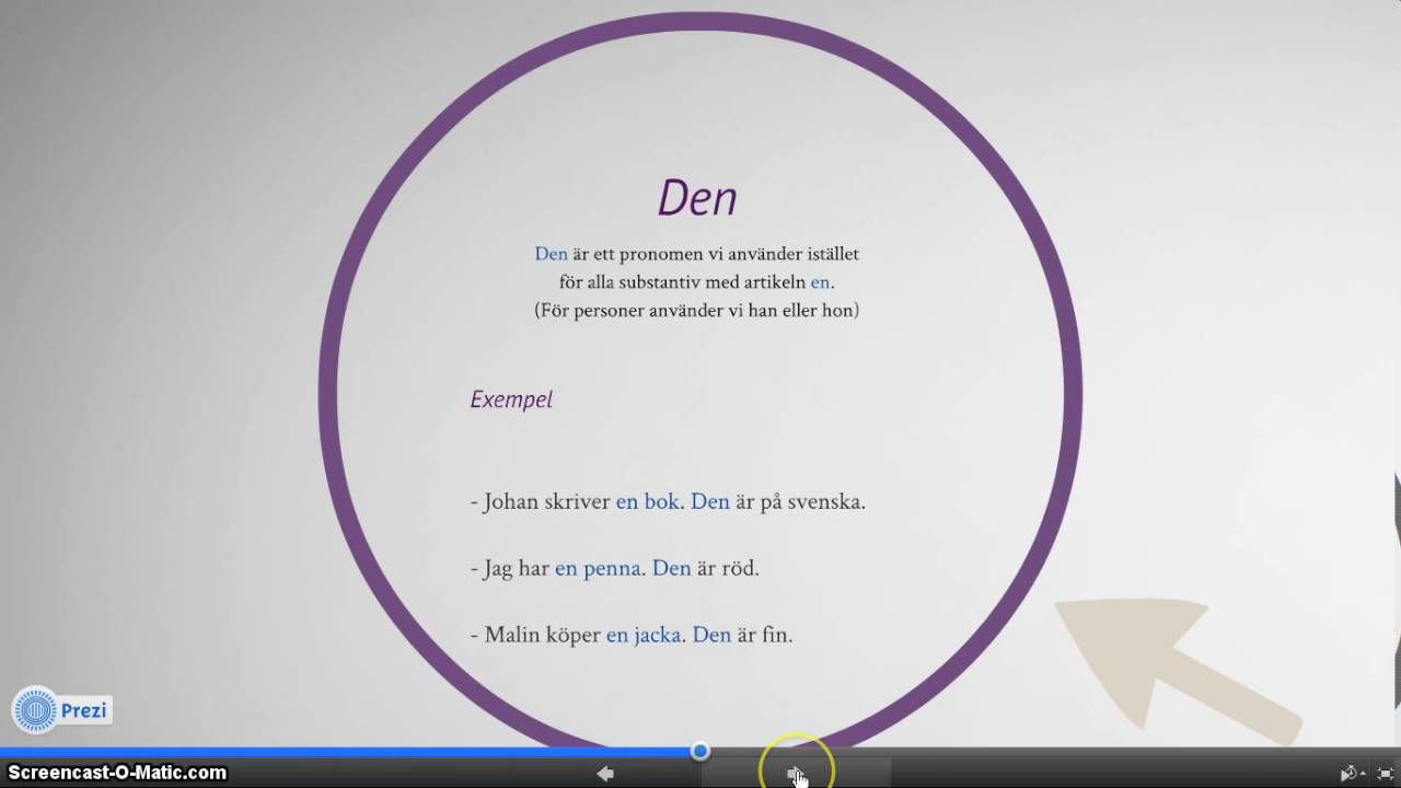 pronomen den det - YouTube