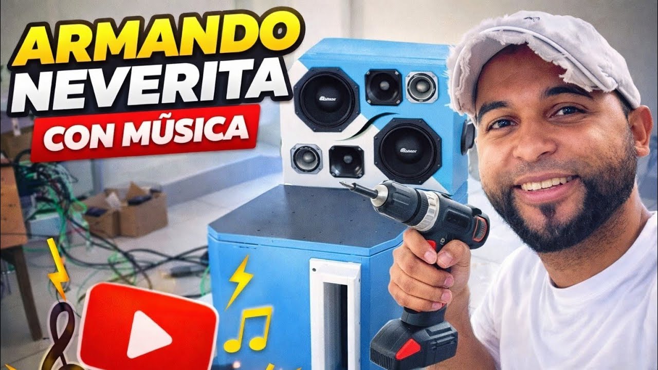 ARMANDO NEVERITA DE MÚSICA HECHA DE MADERA #chipeo_hv3000 # ...
