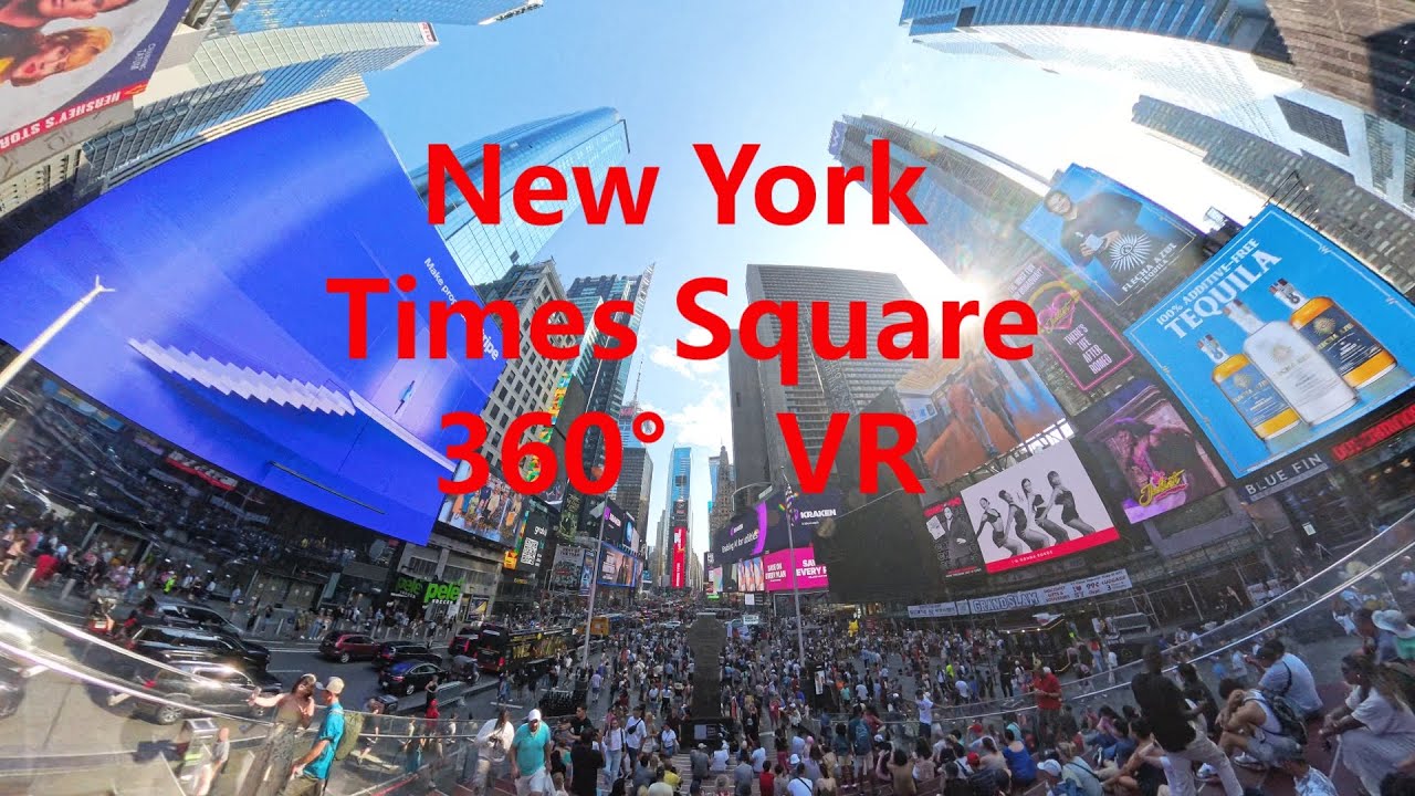 New York Times Square 360° VR - YouTube