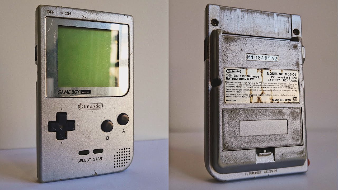 Game Boy Pocket Restoration! - Teardown, Clean & Paint - YouTube