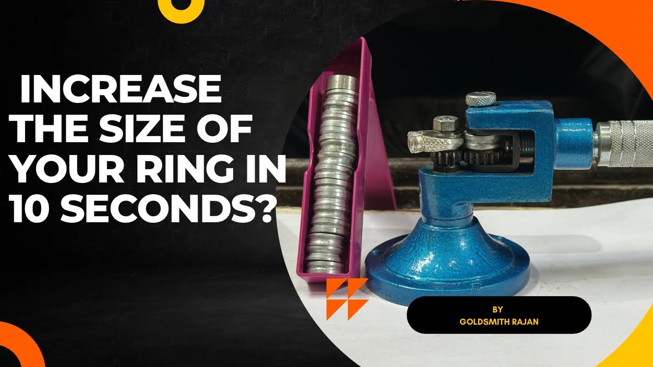 How to increase the size of a ring in 10 seconds | DIY Gold silver ring ...