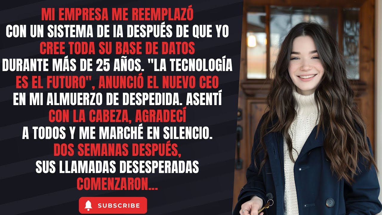 Nuevo CEO Me Reemplazó Con IA Después De 25 Años Construyendo Su ...
