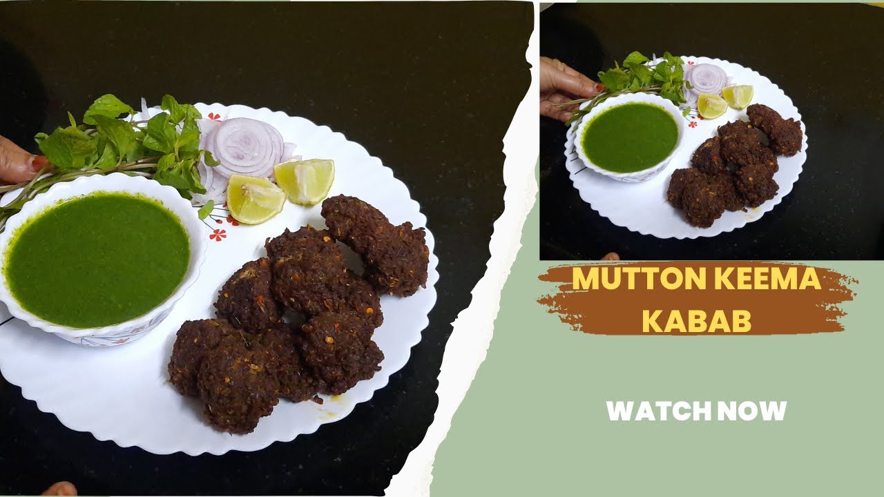 Mutton Kabab | Mutton Keema Kebab How to Make Mutton Kabab Kache Keema ...