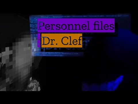 SCP Personnel Files: Dr. Alto Clef - YouTube