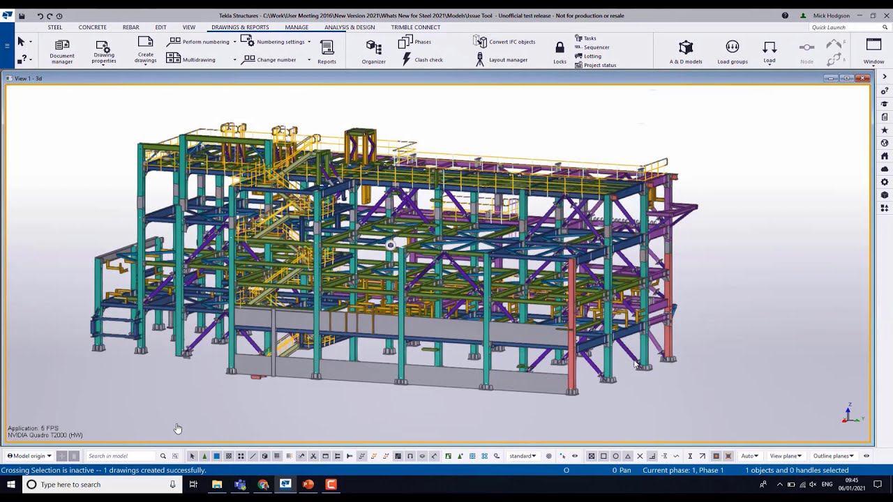 Access to Drawings is Easier than Ever Before - Tekla Structures 2021 ...
