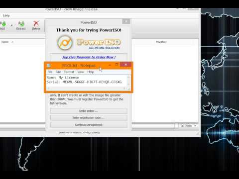 PowerISO v5.9 (SERIAL) (2014-Working) - YouTube