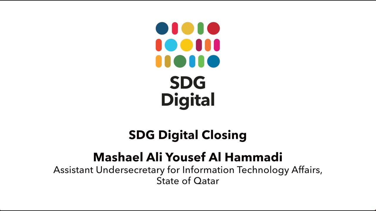SDG Digital: Mashael Ali Yousef Al Hammadi, Assistant Undersecretary ...