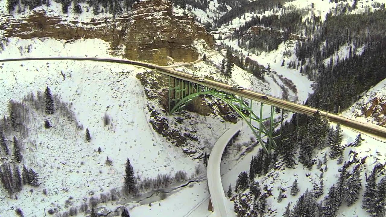 Red Cliff Bridge Aerial tour - YouTube