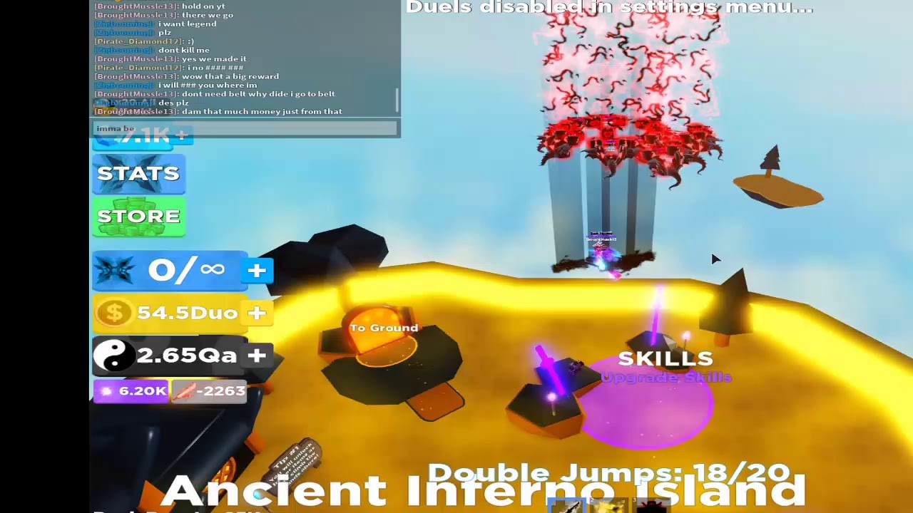 Roblox Ninja Legend Live Count down Alter Of ELements - YouTube