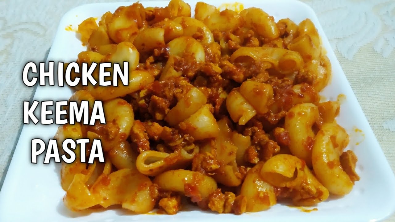 Chicken Keema Pasta || Keema Pasta Recipe 🤤 Manjali's Kitchen - YouTube