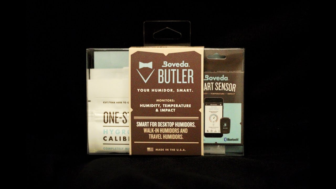Boveda Butler Smart Sensor Review - YouTube
