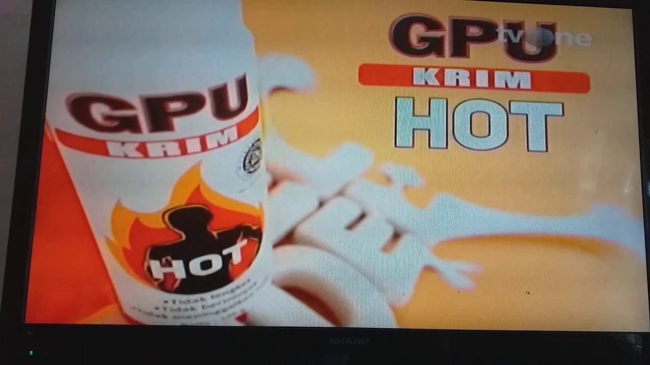 Iklan GPU Krim Hot - Pegel Bandel (2020) @ Trans 7, tvOne, iNews, SCTV ...