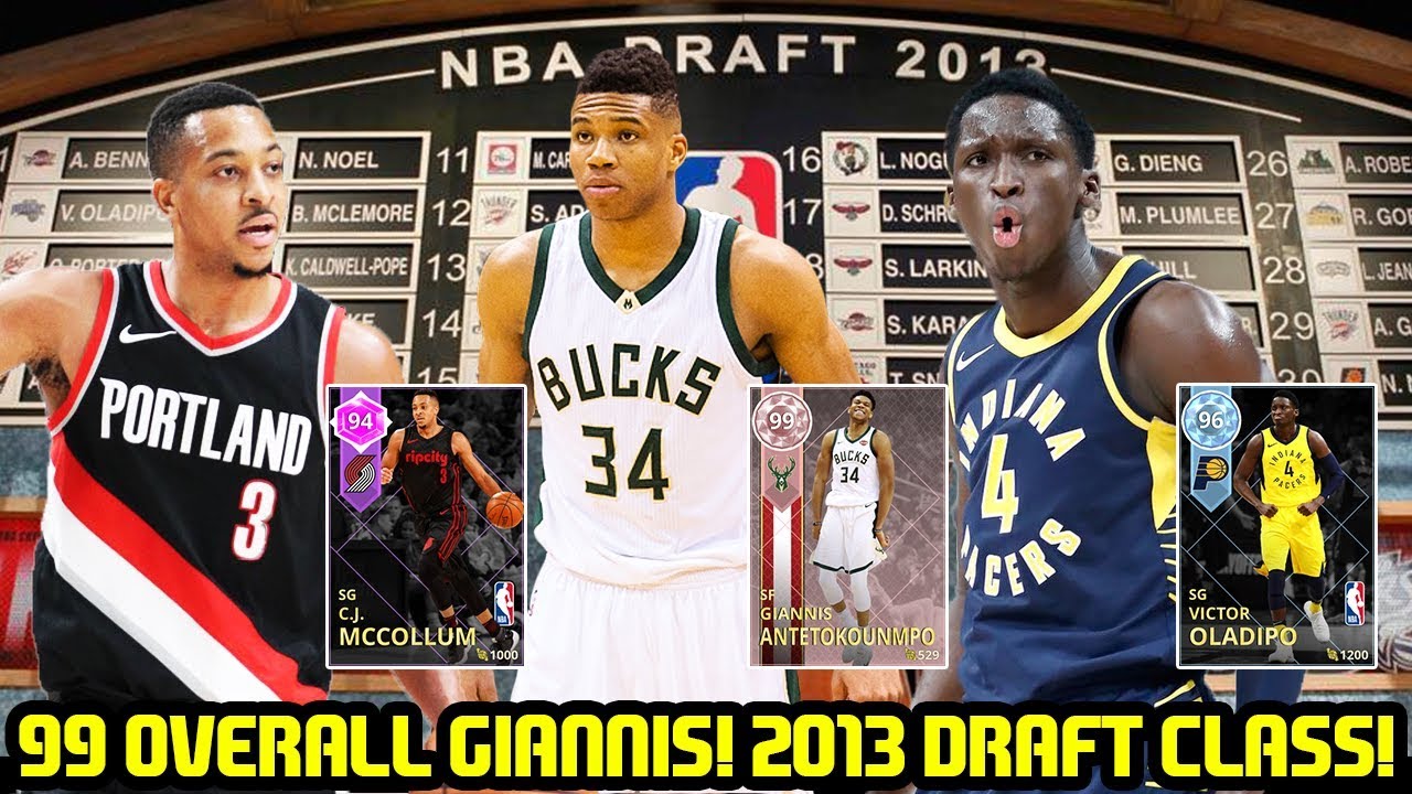 PINK DIAMOND GIANNIS! 2013 DRAFT CLASS ROAD TO 99 PORZINGIS! NBA 2K18 ...