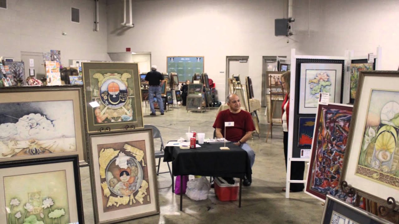 Creative Arts Society Art Show, Searcy, AR - YouTube