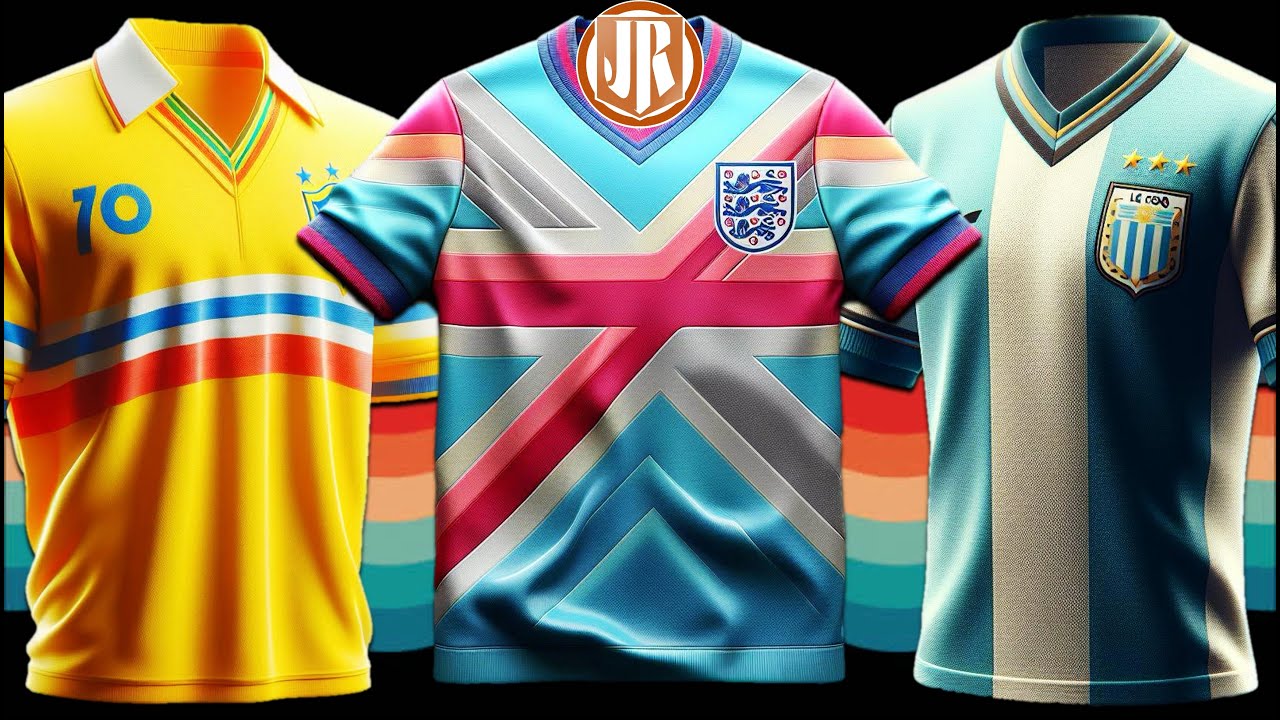 Jerseys RETRO para Selecciones Nacionales (2024) - YouTube