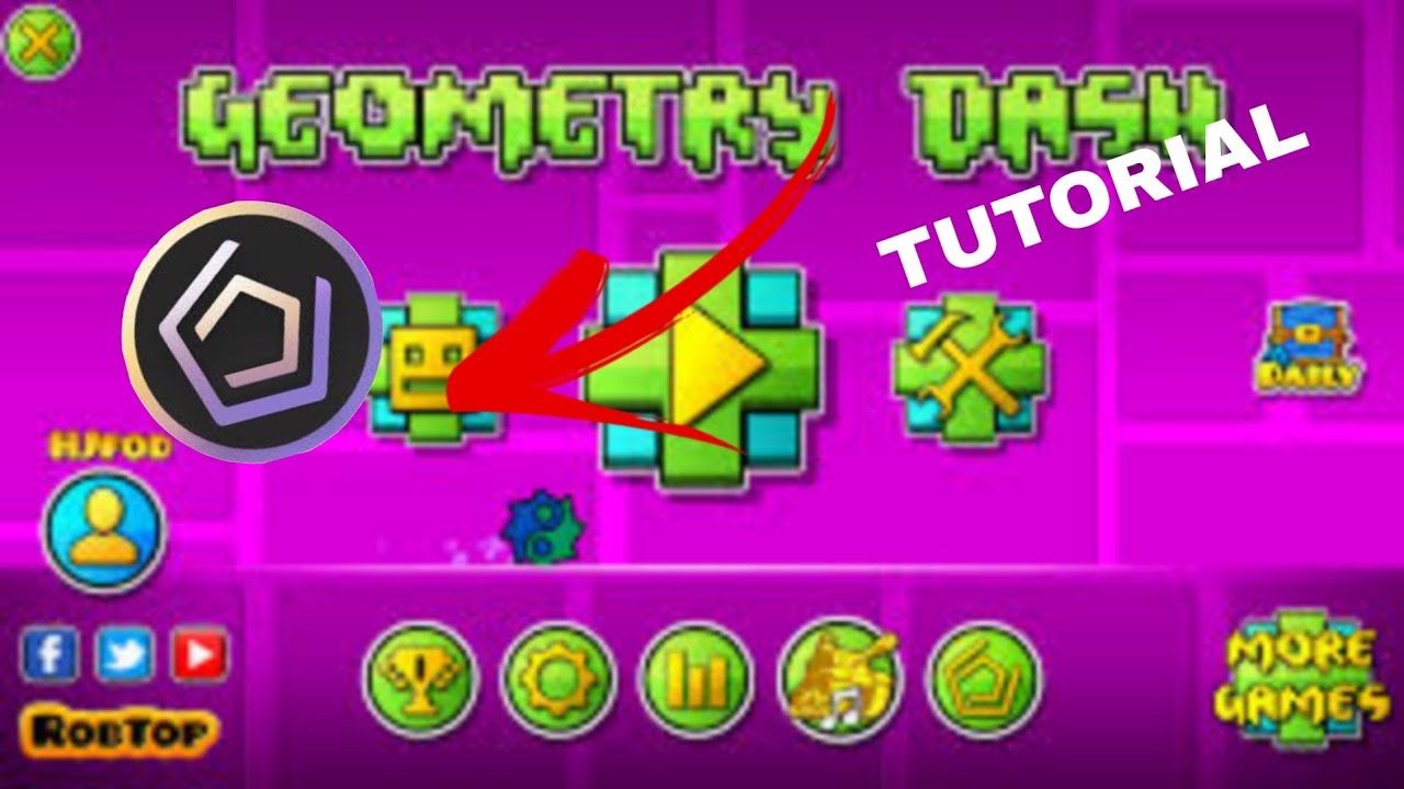 Tutorial how to get Geode geometry dash mod for free 2025(New video ...