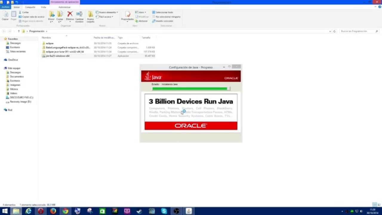 Tutorial Instalación Java y Eclipse+Pack Idiomas - YouTube