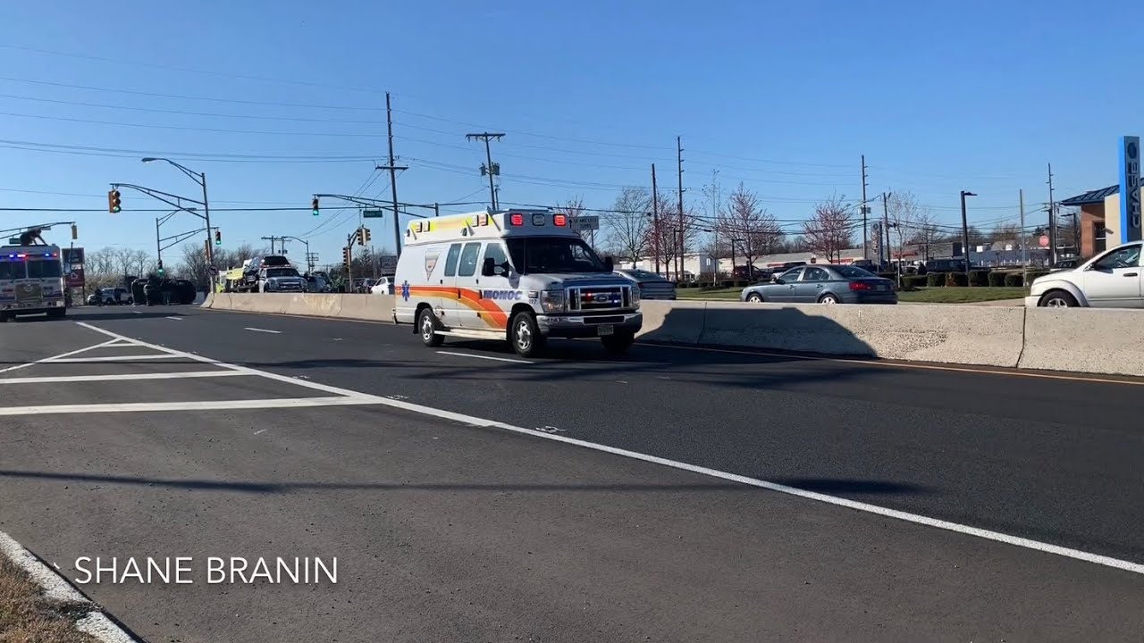 Hazlet First Aid Squad Ambulance 39-57 and 39-56 along with Monoc MICU ...